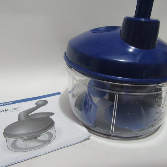 Tupperware | Kitchen | Tupperware Quikchef In Royal Blue | Poshmark
